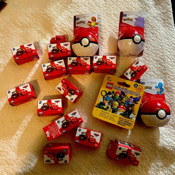 Pokemon | Toys | Pixars Cars Pokmon And Lego Mini Figure | Poshmark